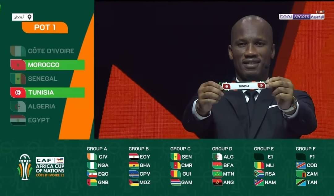 قرعة نهائيات كأس إفريقيا بالكوت ديفوار تواحد أسود الأطلس في المجموعة